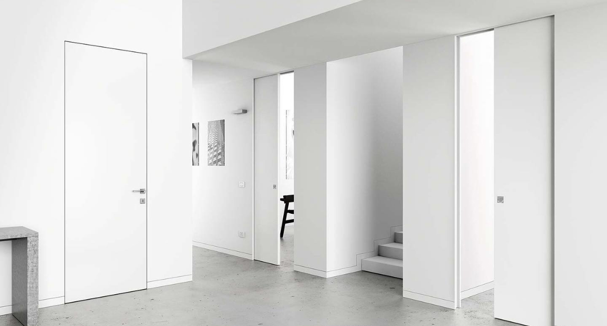 Interior doors with concealed mounting system: advantages and ...